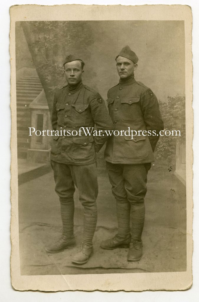 WWI 89th Division Patch Variant RPPC Doughboy Photo | Portraits of War