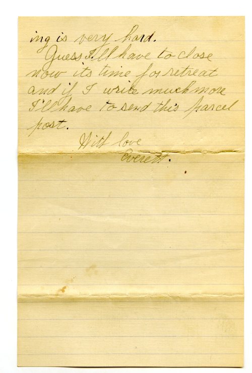 WWI Fort Ethan Allen 2nd Vermont Cav. Detailed Letter – Officer Shot in ...