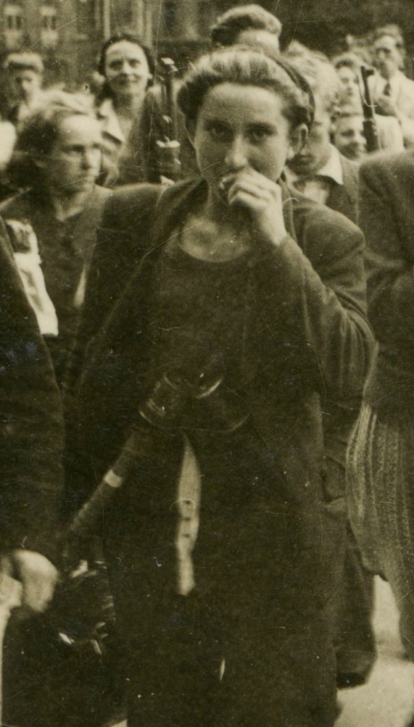 Moving WWII Candid Snapshot – The FFI Free French and Captured Female ...