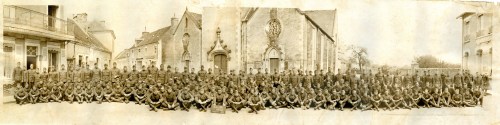 WWI Panoramic Photo – The Most Decorated Company of the 29th Division ...